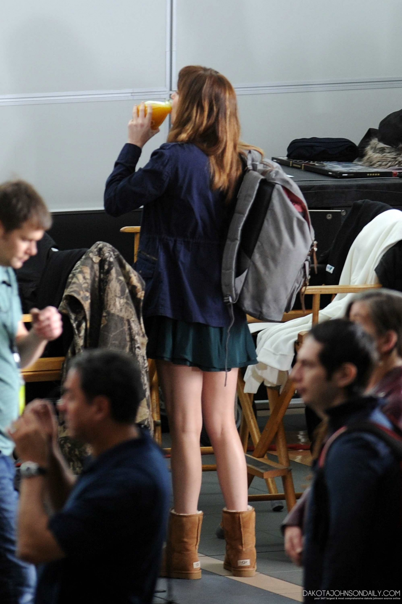 Filming - December 5, 2013 - 59 - Dakota Johnson Pictures
