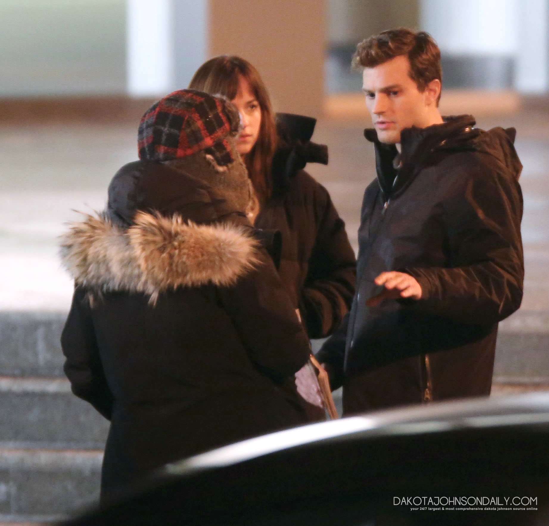 Filming - December 8, 2013 [Set 2] - 72 - Dakota Johnson Pictures